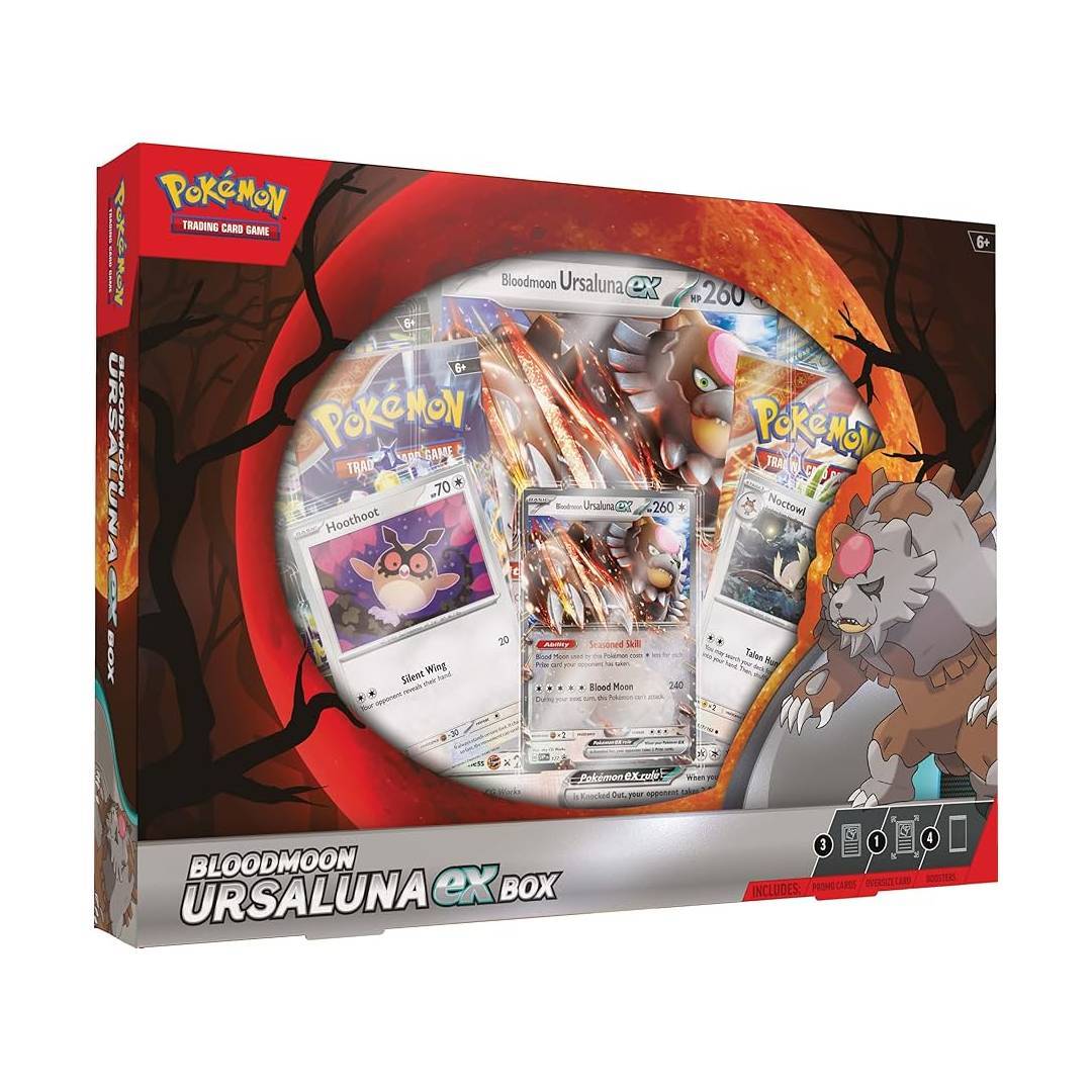 Pokémon TCG: Bloodmoon Ursaluna ex Box • TCG Colombia